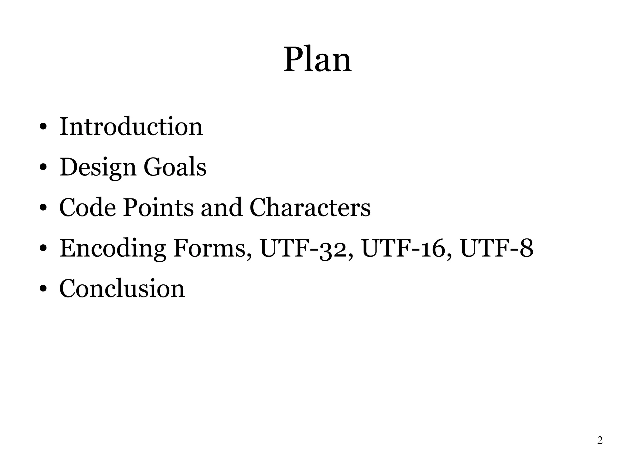 Notes on a Standard: Unicode | PDF