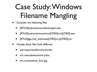 Unicode - Hacking The International Character System | PPT