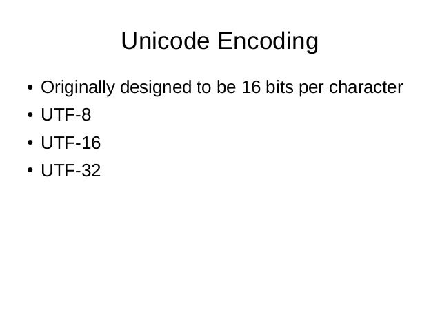 Unicode
