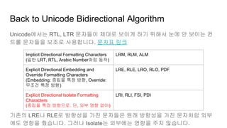 Unicode bidirectional algorithm | PPT