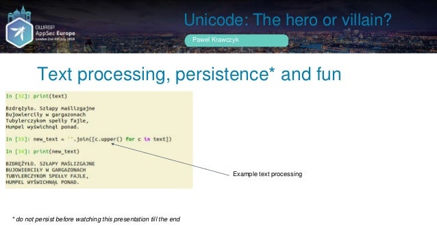 Unicode the hero or villain