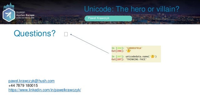 Unicode the hero or villain
