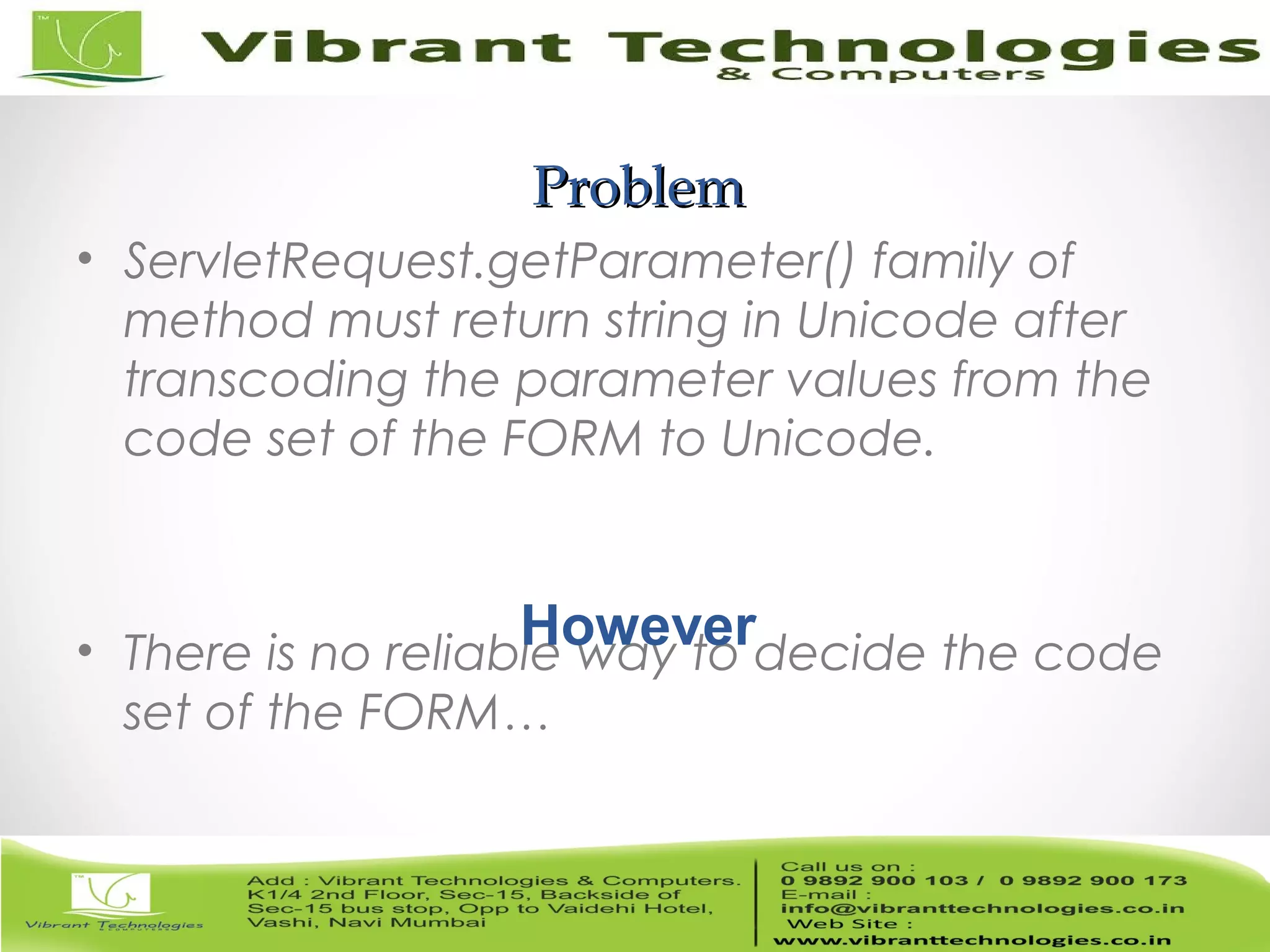 Websphere - Intoduction to Unicode websphere | PPT