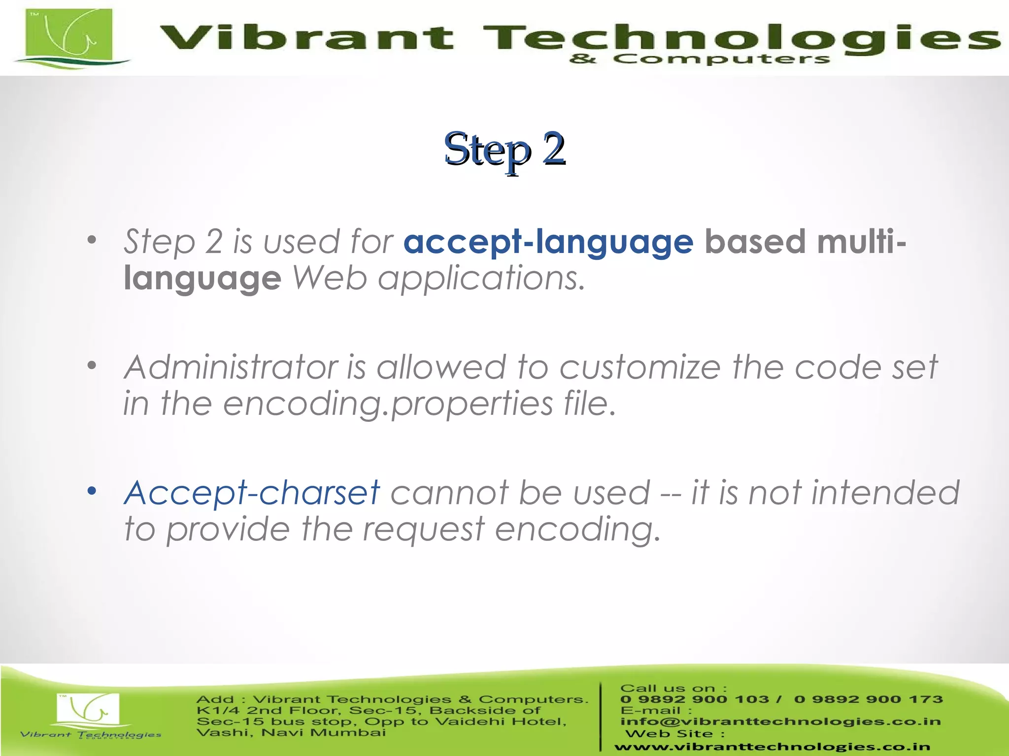 Websphere - Intoduction to Unicode websphere | PPT