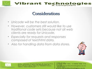 Websphere - Intoduction to Unicode websphere | PPT