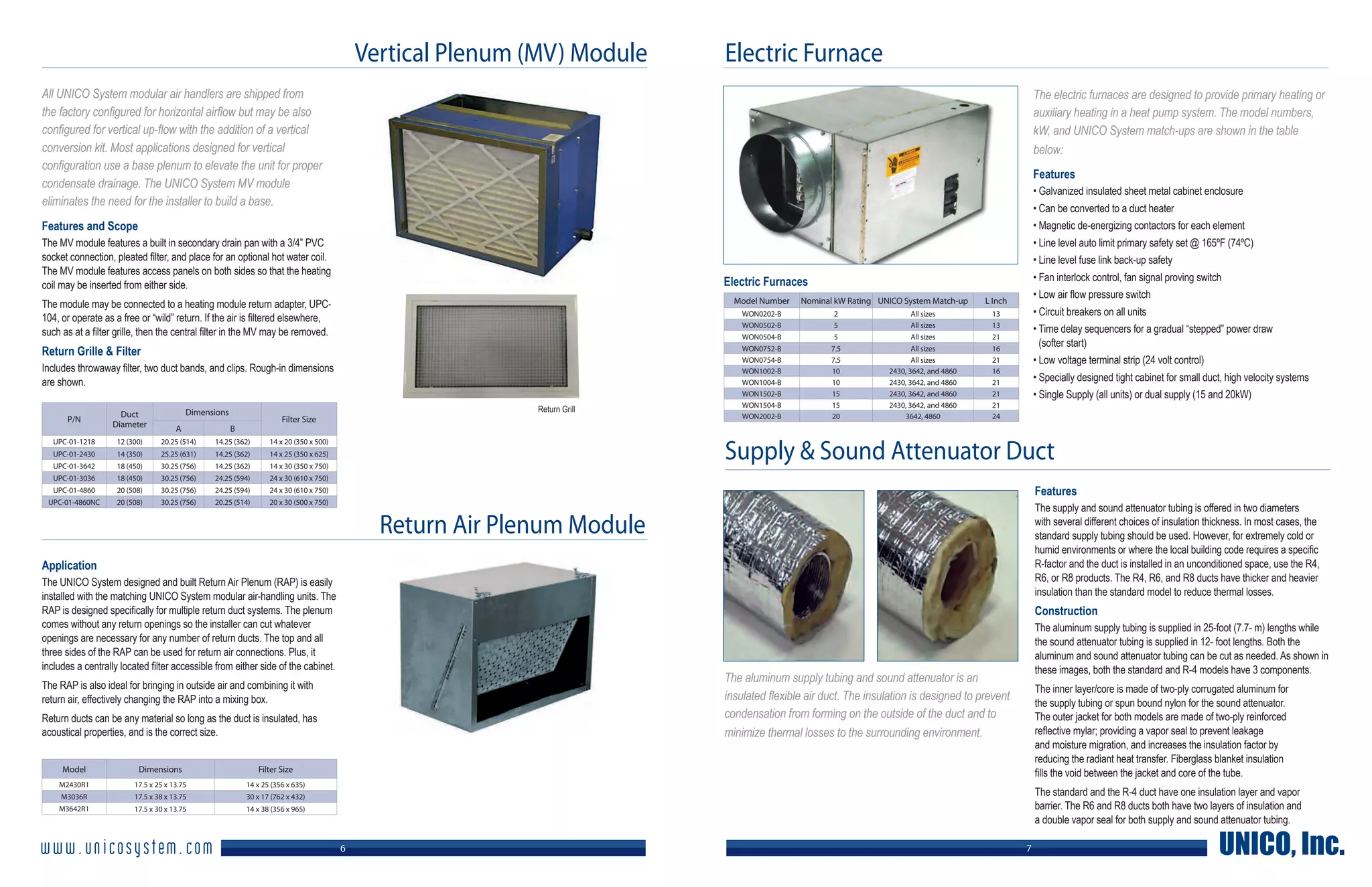 Unico Residential HVAC System Installation Guide | PDF