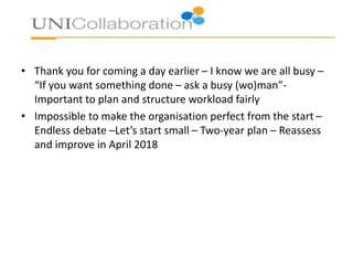 Unicollaboration Organisation Launch | PPTX