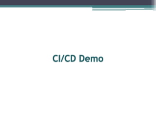 Unicom DevCon - CI/CD for Asp.net core apps using Docker | PPT