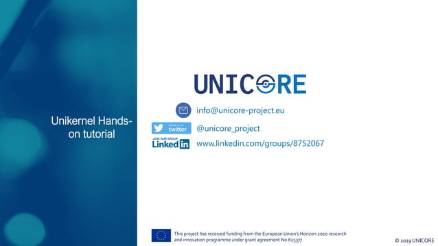 Unikernel Hands-on tutorial | PPT