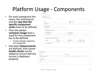 Unicorn Platform; Basic Usage Guide | PPT