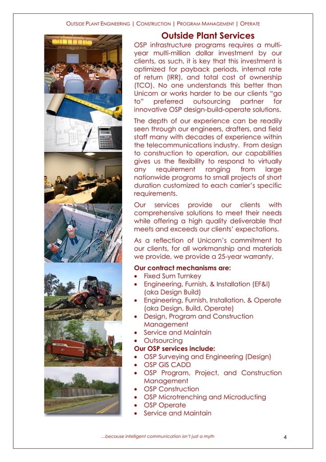 Unicorn Communications Company Product Profile V1.1 | PDF