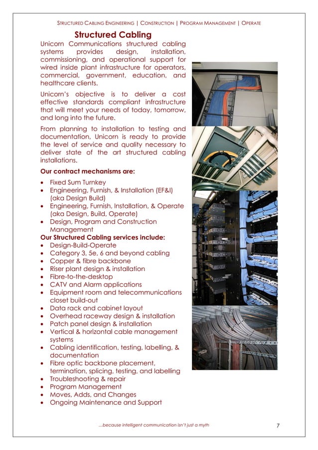 Unicorn Communications Company Product Profile V1.1 | PDF