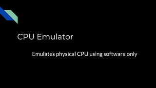 Unicorn: The Ultimate CPU Emulator by Akshay Ajayan | PDF