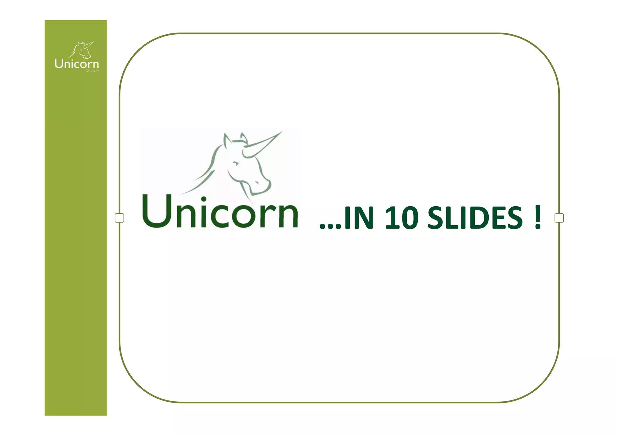 Unicorn In 10 Slides | PPT