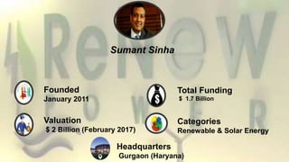 Unicorns in India From 2016 - 2018 | PPTX