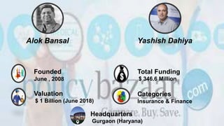 Unicorns in India From 2016 - 2018 | PPTX