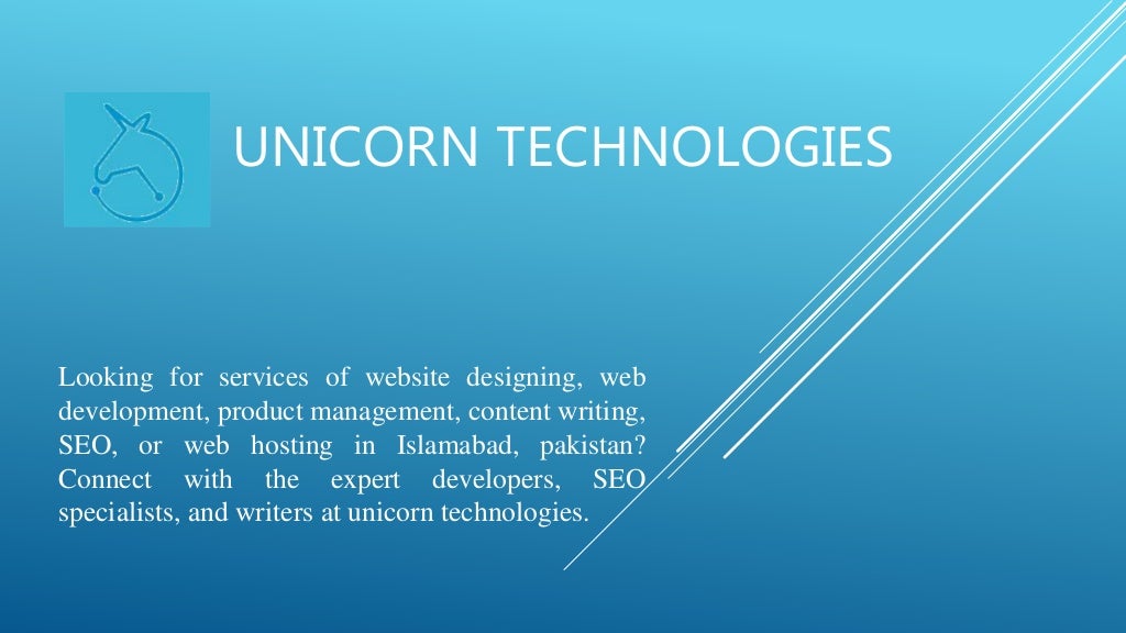 Unicorn technologies | PPTX