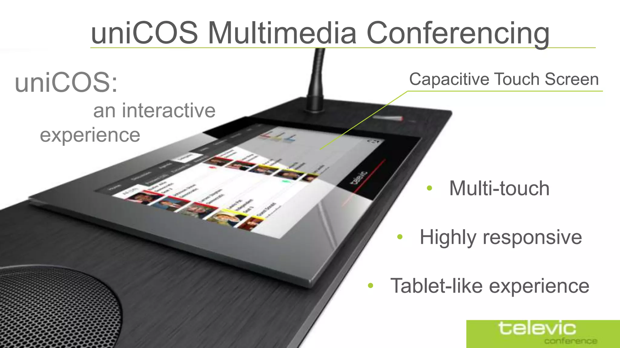 uniCOS Multimedia Conference System | PPTX
