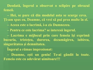 Unicul defect al femeilor | PPS