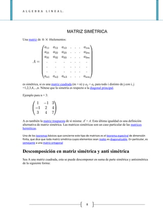 Unid 2 algebra lineal | DOCX