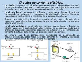 Principios de electricidad. | PPTX