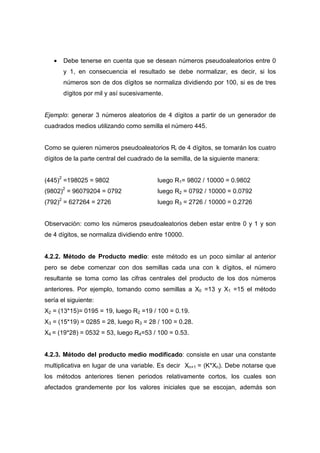 Unidad 4-generacion-de-numeros-pseudoaleatorios1 | PDF