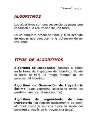 Robotica - Unidad 01 | DOC