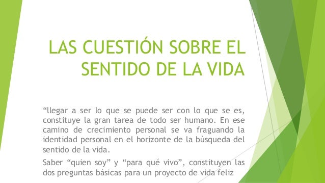 Las Preguntas Existenciales Sobre El Sentido De La Vida - Descargar Video