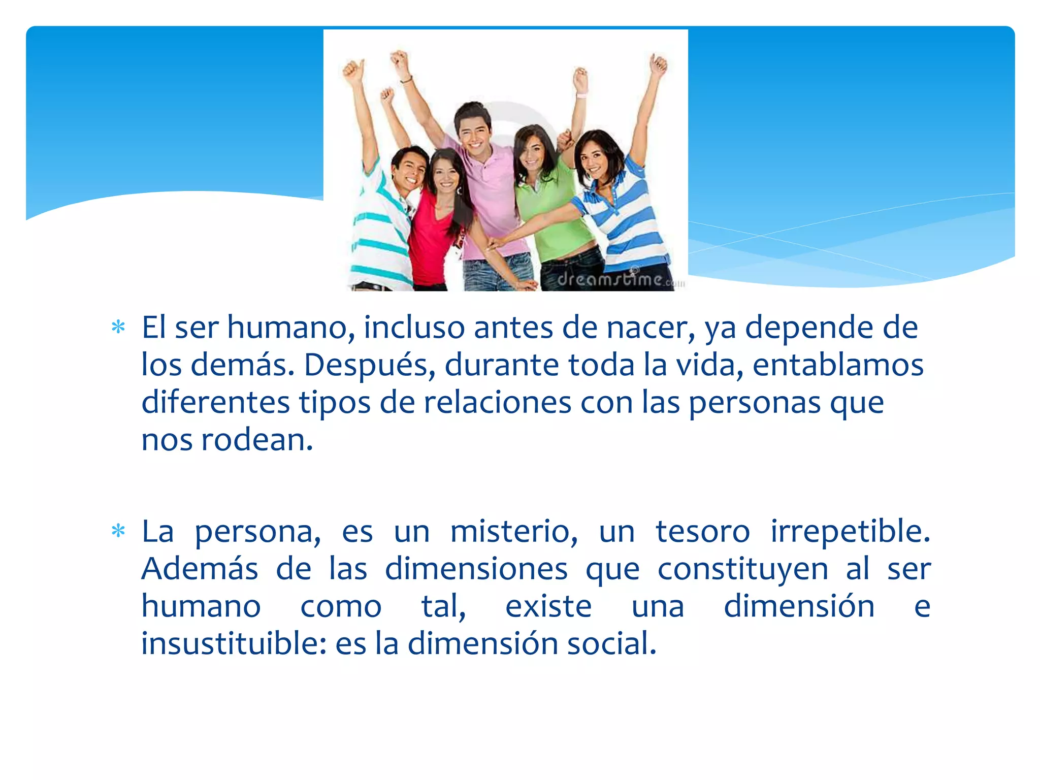 Unidad 1 LA PERSONA, SER SOCIAL | PPTX
