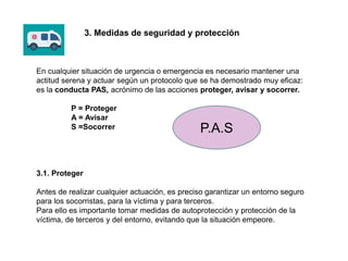 UNIDAD 1. LOS PRIMEROS AUXILIOS. nuevo.ppt