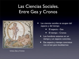 Unidad 1 Cronos Y Gea | PDF