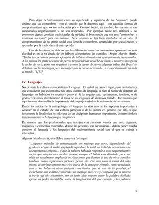 Unidad 1 1.3 y 1.4 contenidos o elementos universales de la cultura | PDF