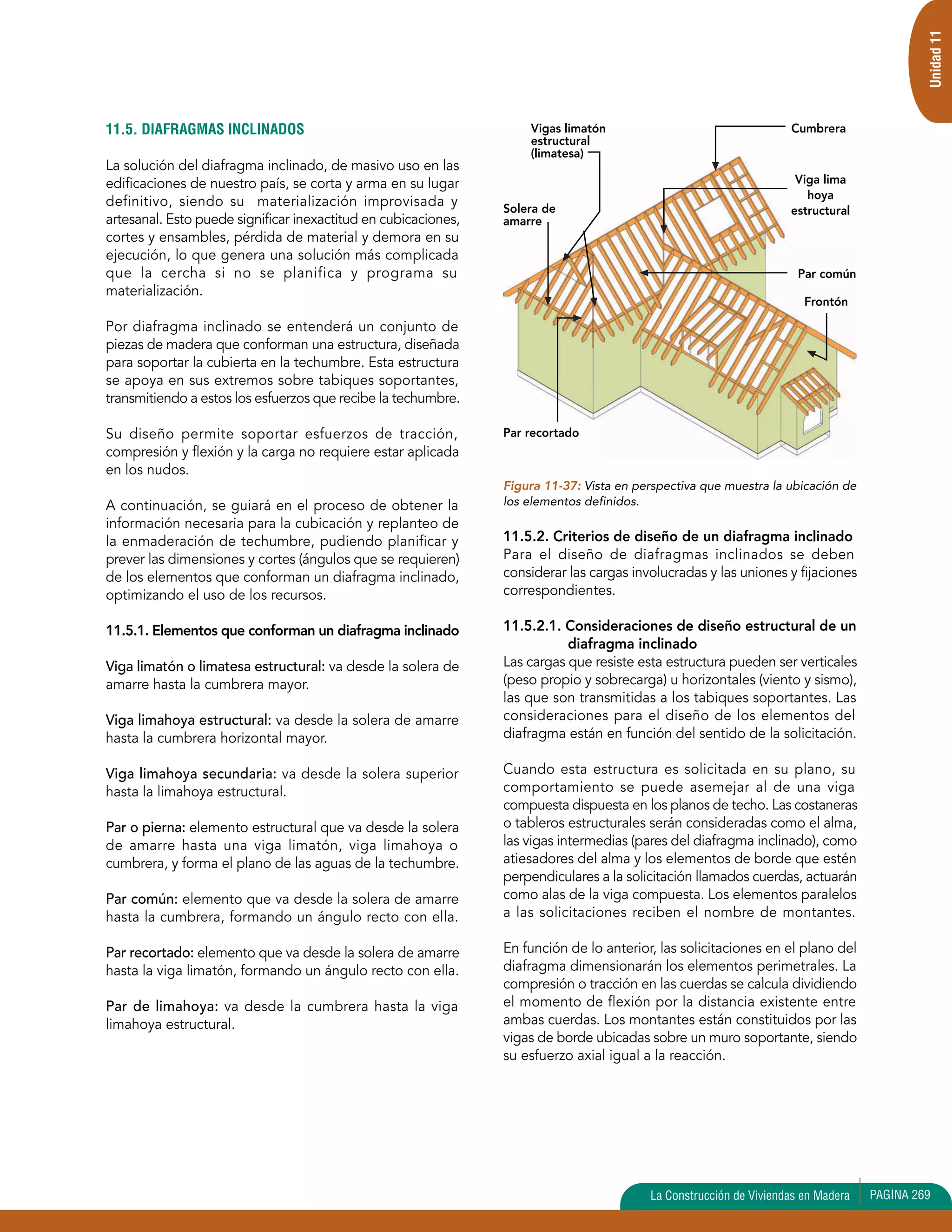 Unidad 11 Estructura De Techumbre[1] | PDF
