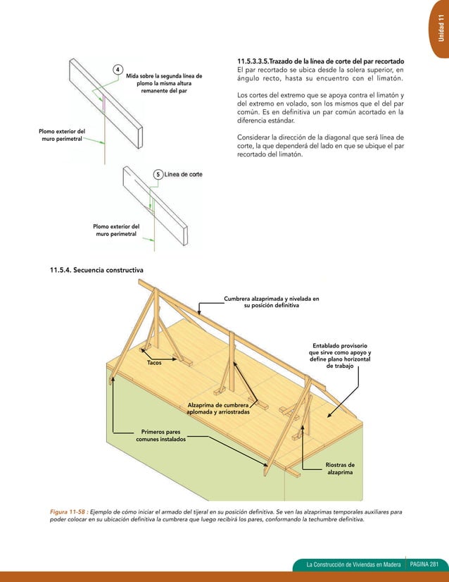 Unidad 11 Estructura De Techumbre[1] | PDF