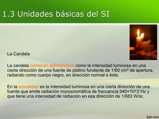 Sistema Internacional de Unidades | PPTX