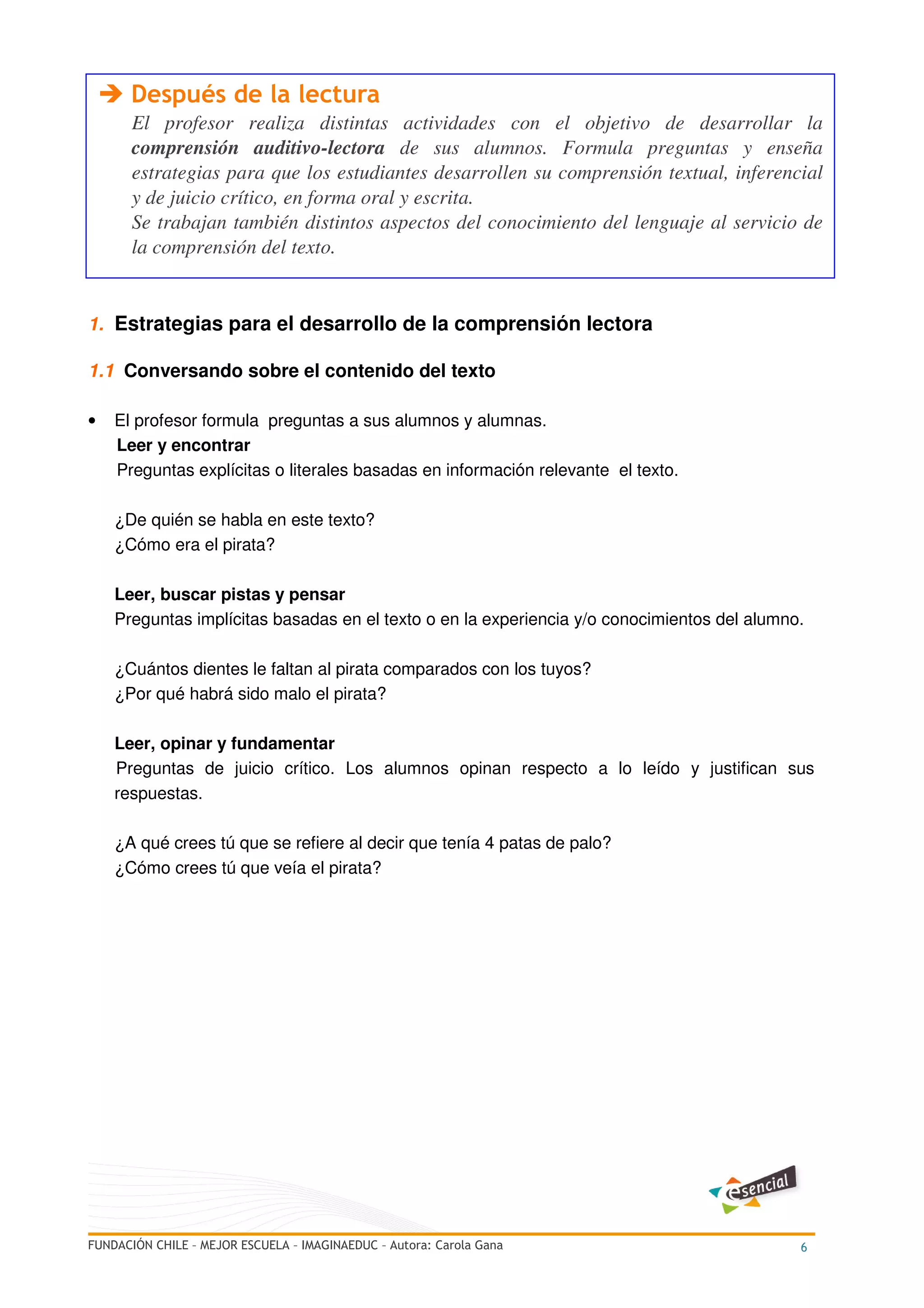 Unidad 1 2do_el_pirata_piraton | PDF | Educational Assessment | Education