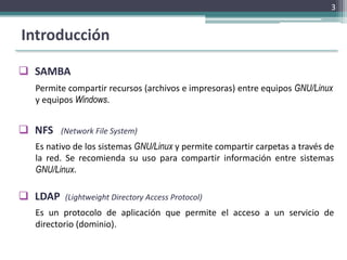 Unidad 14 - SAMBA, NFS y LDAP | PDF