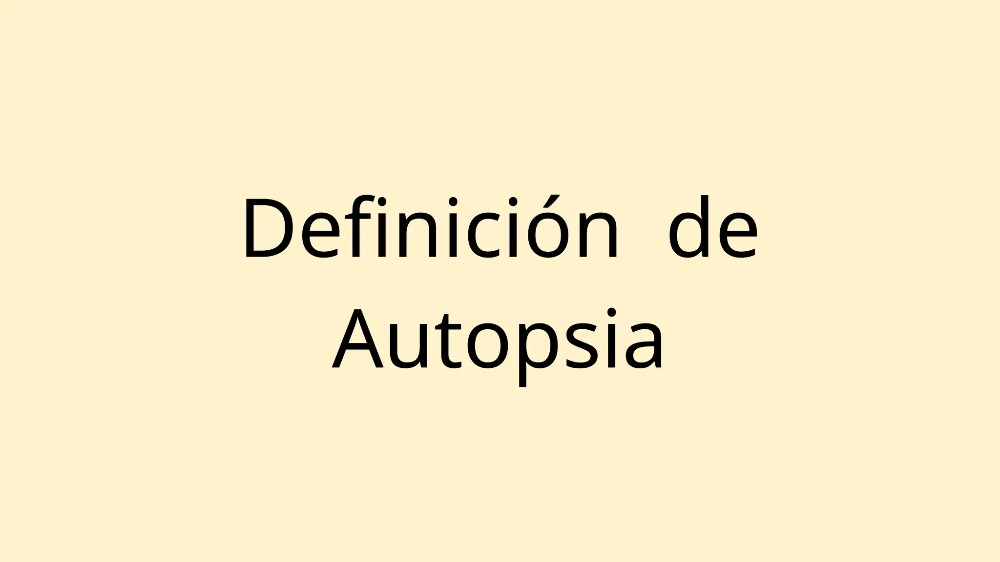 Tipos de autopsia, clínica, forense y medico legal. | PPTX