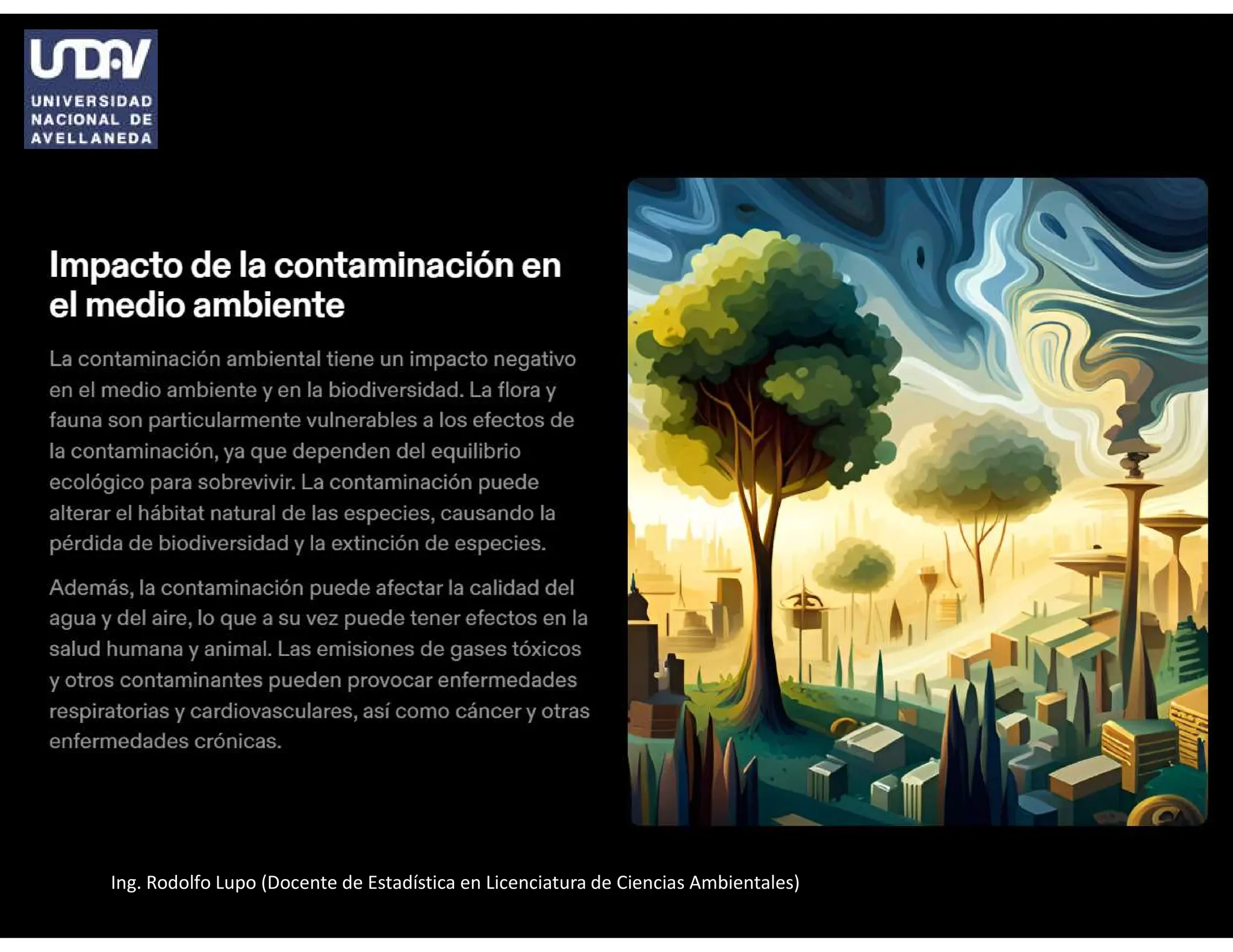 Contaminación: definición Tipos de agentes contaminantes Efectos ...