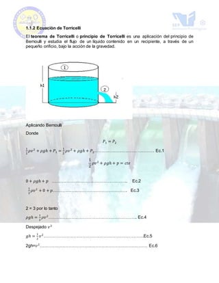 Unidad 1 hidraulica | DOCX
