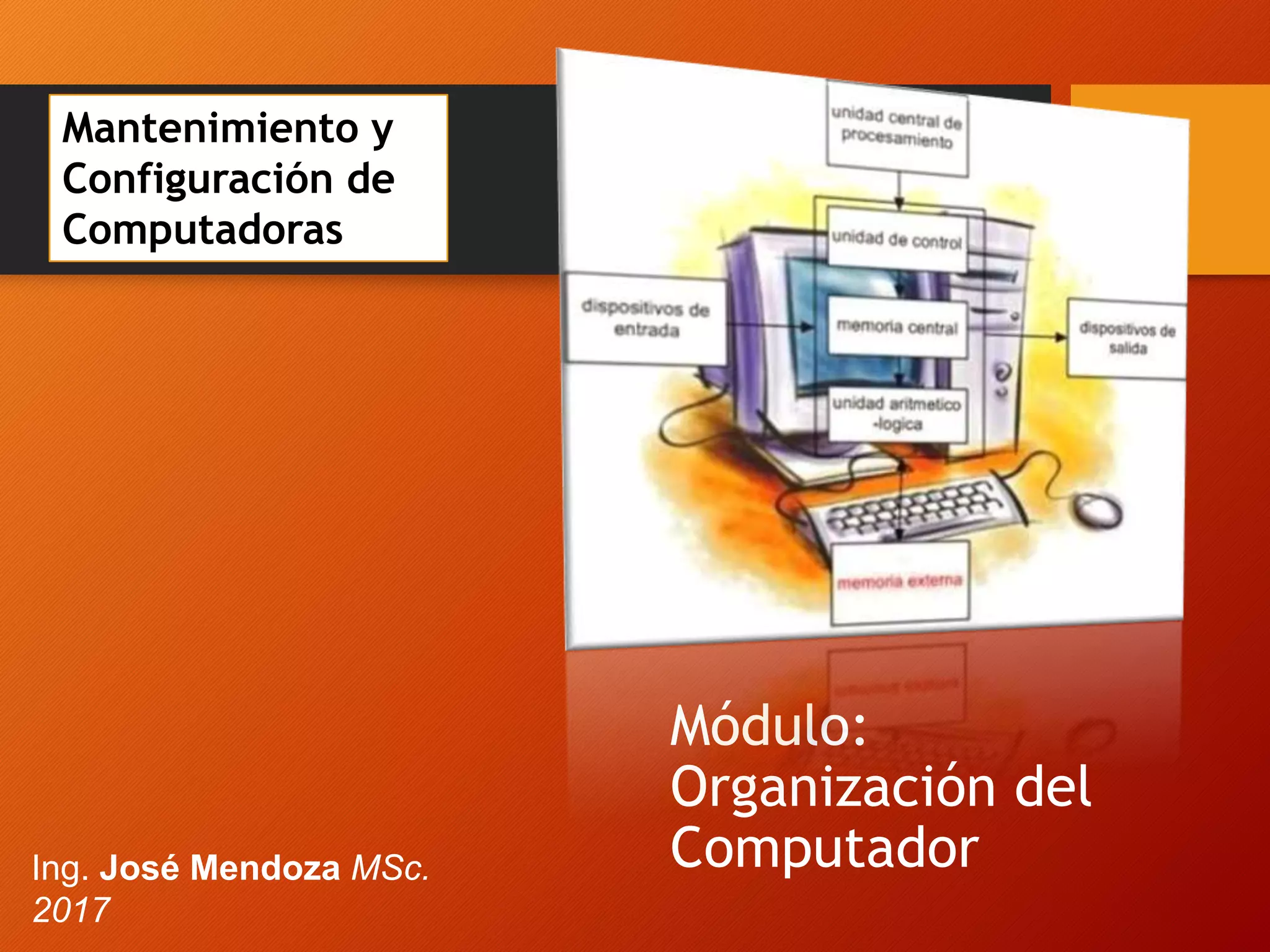 Unidad1 organización del computador | PPTX