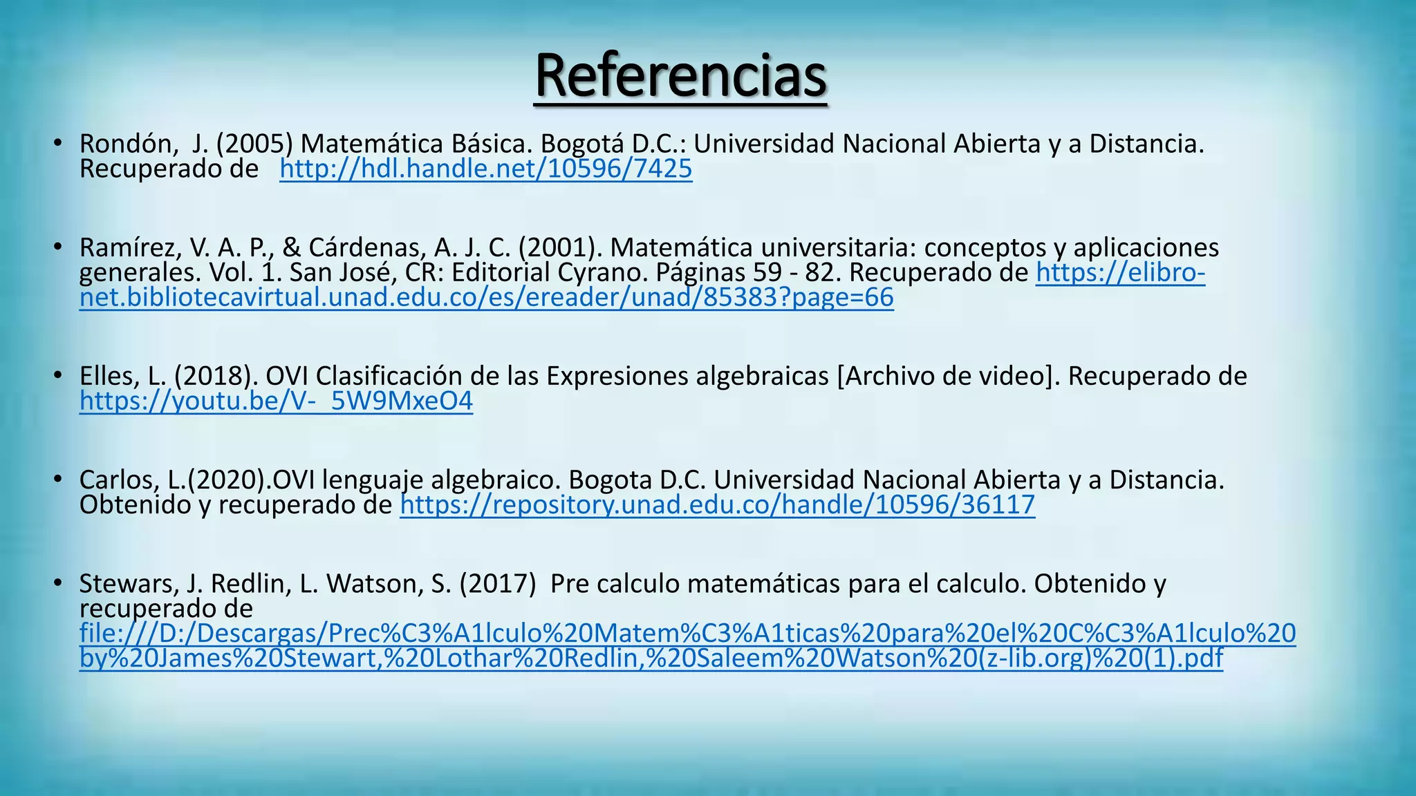 Unidad 1 LENGUAJE ALGEBRAICO Y PENSAMIENTO FUNCIONAL | PPTX
