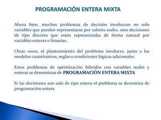 Unidad 1. Programación entera | PPTX