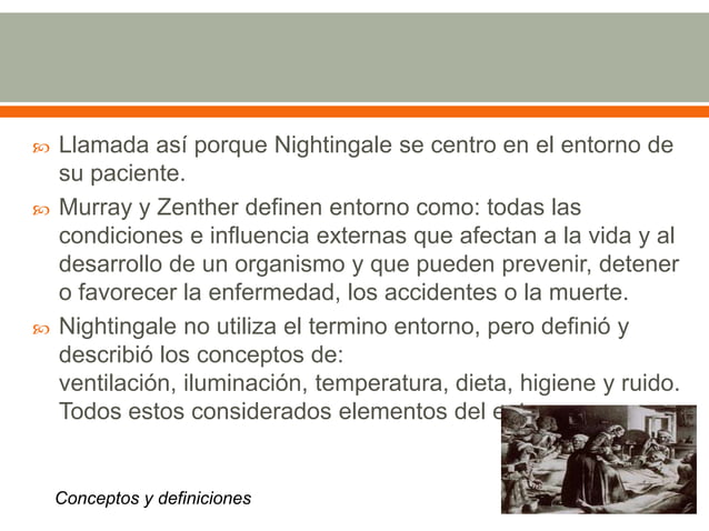 TEORÍA DEL ENTORNO DE FLORENCE NIGHTINGALE | PPTX