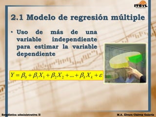 Ecuación De Regresión Múltiple