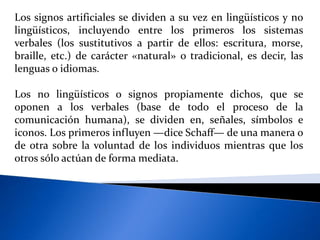 Unidad 2 evid presentacion Códigos naturales y artificiales | PPTX