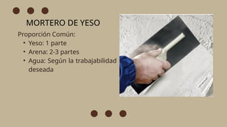 Unidad 2 Morteros; DISEÑO DE CONCRETO ESTRUCTURAL | PPTX