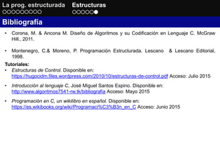Unidad 2 programación estructurada | PDF