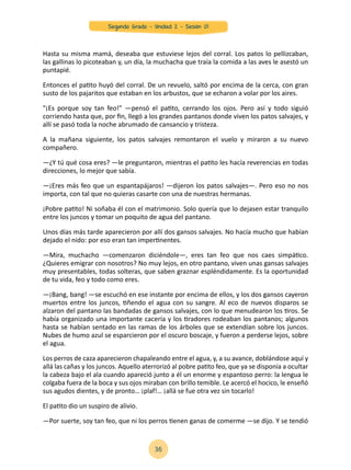 Unidad 2 sesiones Segundo Grado 2015 | PDF