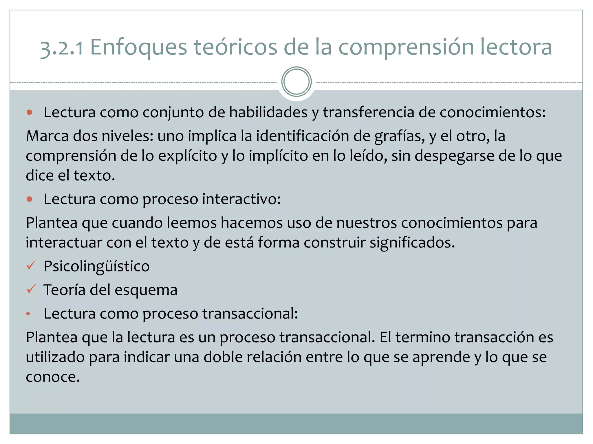 Comprensión lectora y producción escrita | PPTX | Educational ...